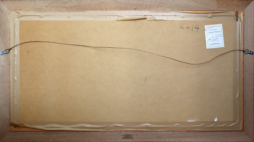 Jack Absalom (1927-2019) Monumental Original Oil Painting on Board 'Th ...